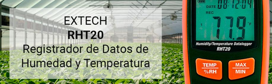 RHT20 — REGISTRADOR (DATALOGGER) DE TEMPERATURA Y HUMEDAD RELATIVA 16K ...