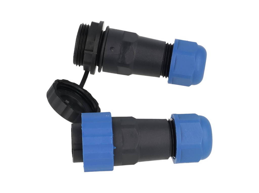 TP-SP20-S12P — CONECTORES EXTENSION/RECTO (PAR) 12PIN, IMPERMEABLES ...