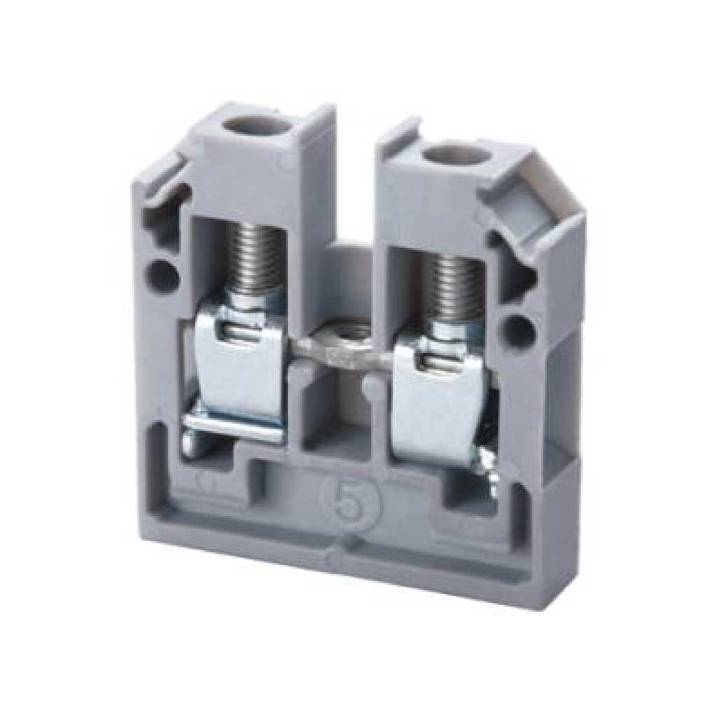 CMB4 - CLEMA MINIBLOCK T/TORNILLO P/PANEL | Acotron Electrónica Industrial