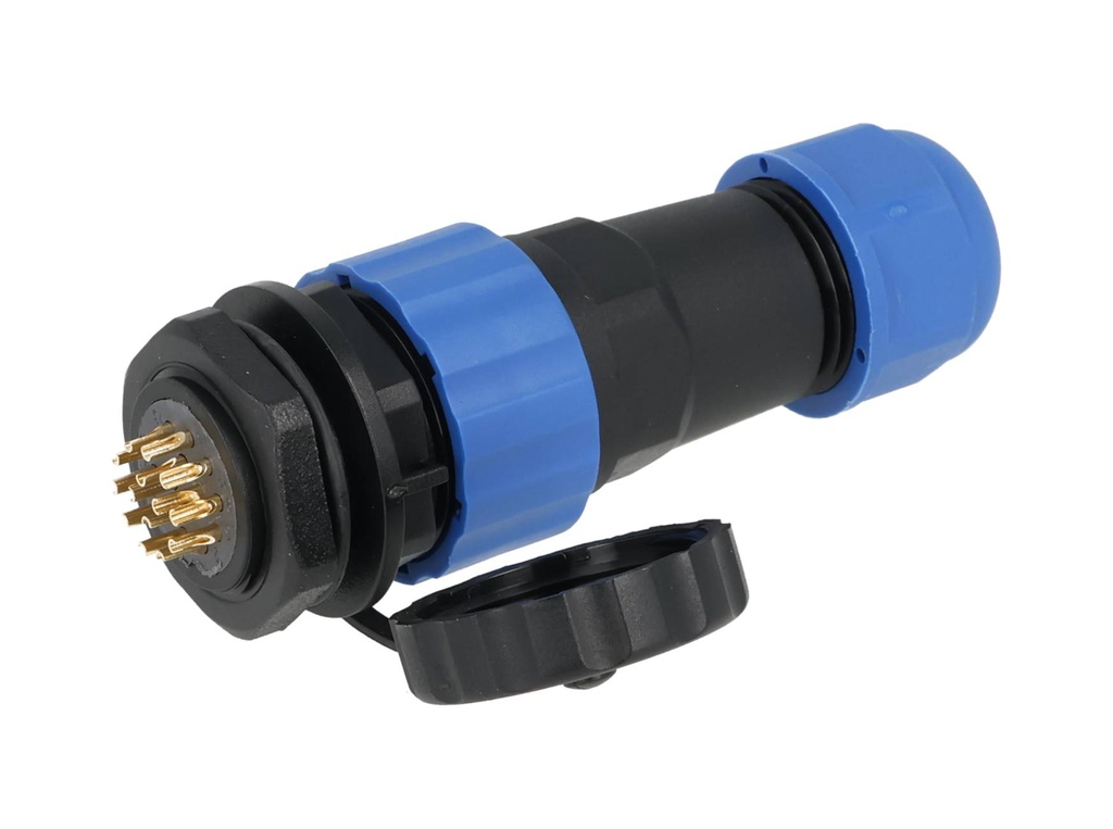 TP-SP20-SP14P — CONECTORES PANEL/RECTO (PAR) 14PIN, IMPERMEABLES IP68 ...