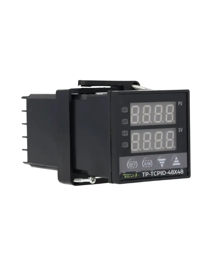 TP-TCPID-48X48 — CONTADOR TEMPERATURA RELEVADOR 48X48mm (1/16DIN) , 85-280VCA, CONTACTOS 3A ...