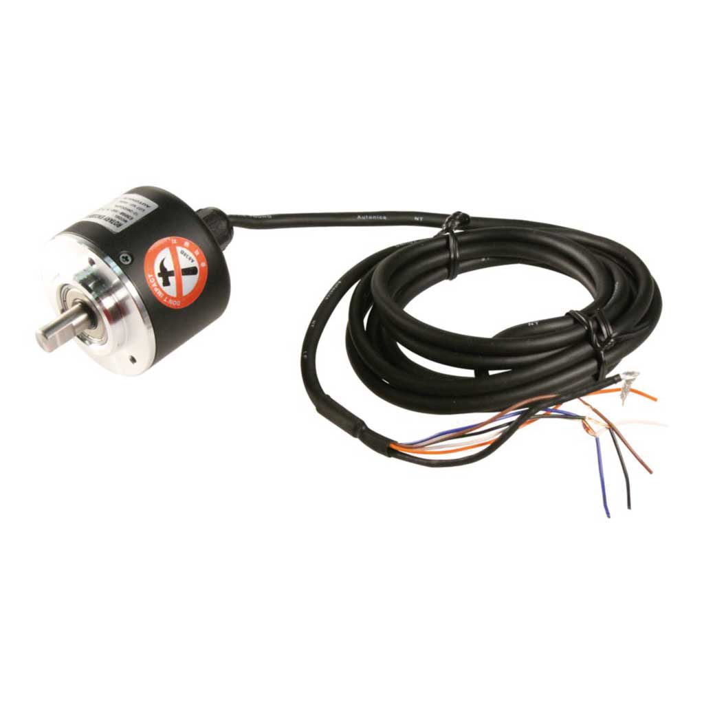 E50S8-100-3-T-24 — ENCODER 12-24V 8mm 300khz 5000rpm ip50 totem pole ...