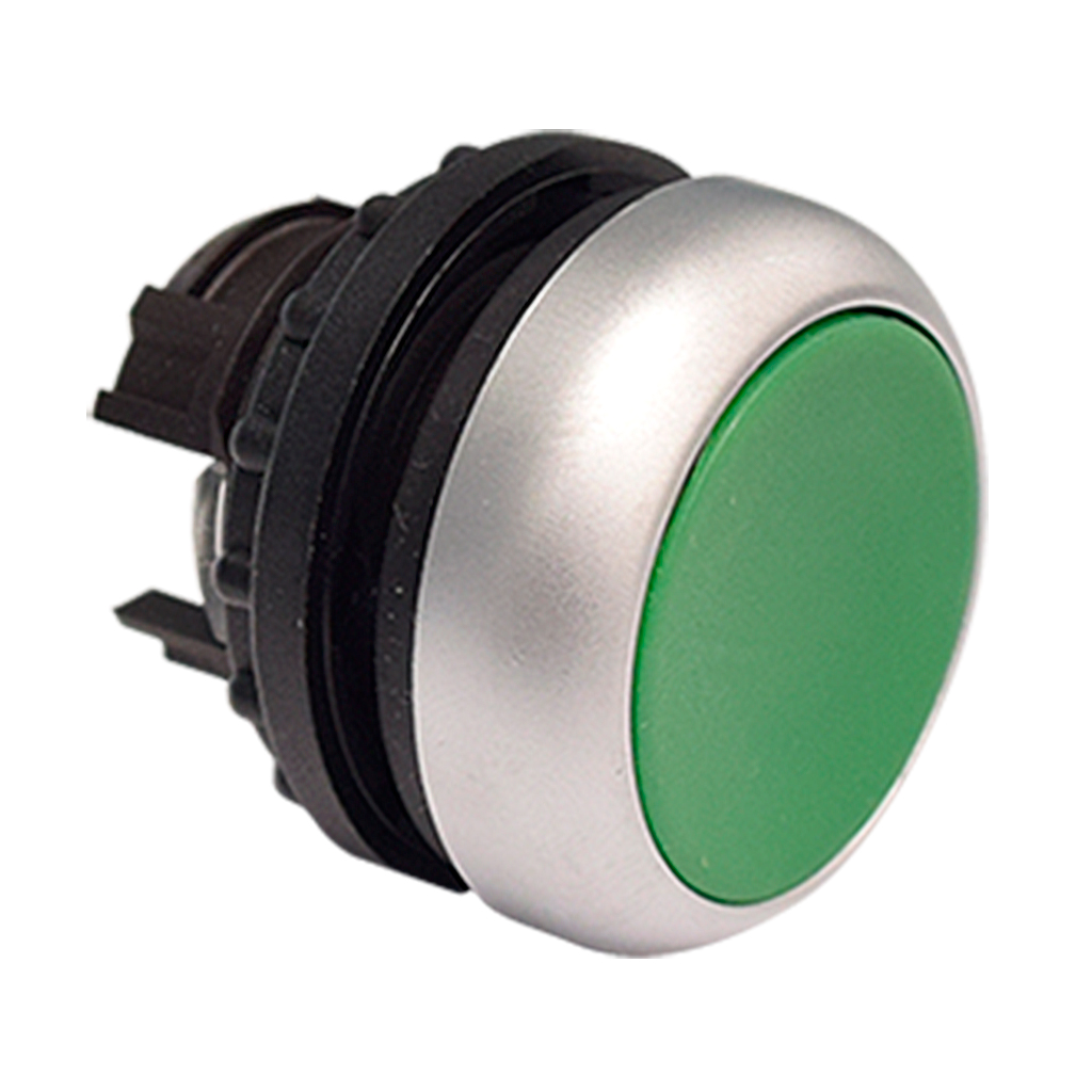 M22-DR-G — PULSADOR ENCLAVADO VERDE | Acotron Electrónica Industrial