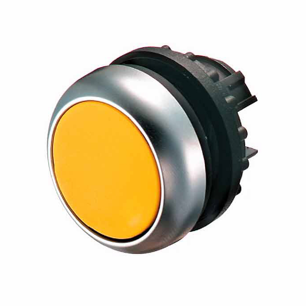 M22-DR-Y — PULSADOR ENCLAVADO AMARILLO | Acotron Electrónica Industrial