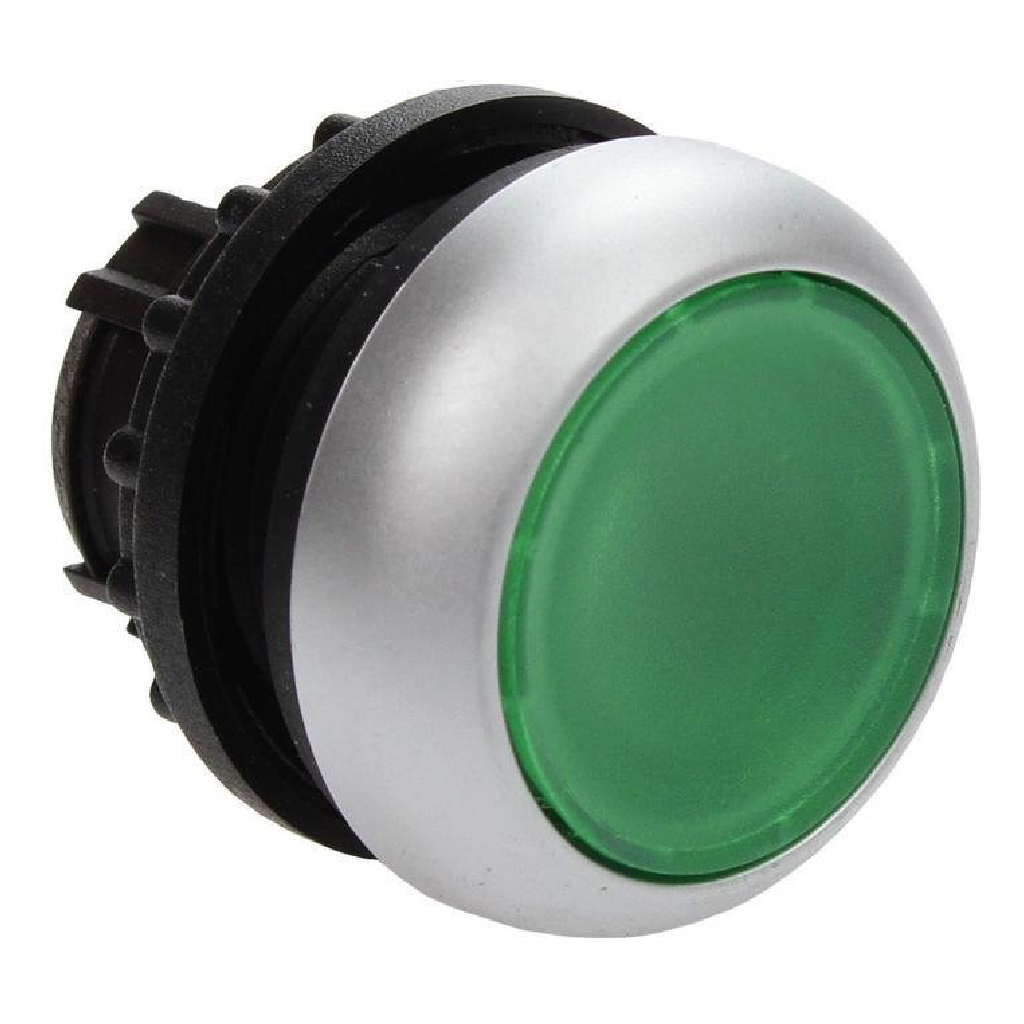M22-DL-G — PULSADOR MOMENTANEO ILUMINADO | Acotron Electrónica Industrial