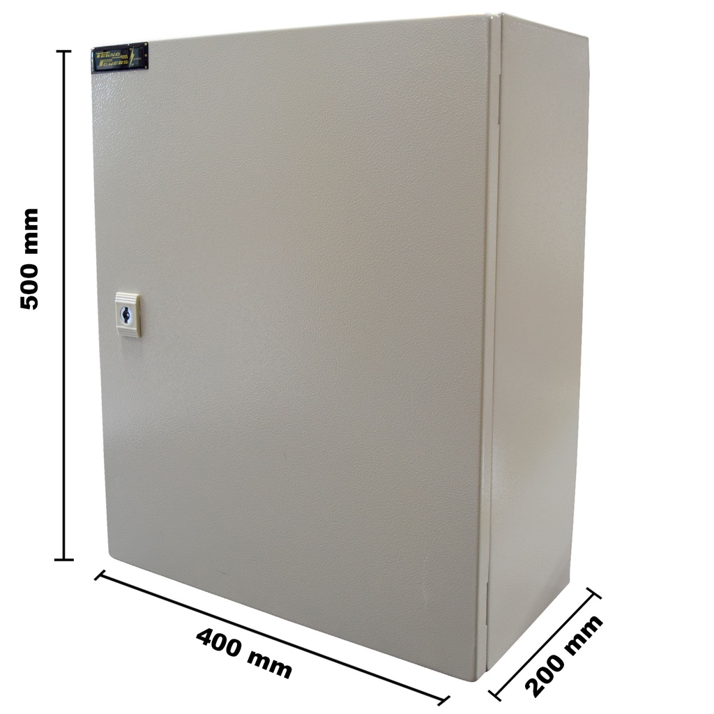 TPME504020 — GABINETE METALICO NEMA IP55 500X400X200MM | Acotron ...