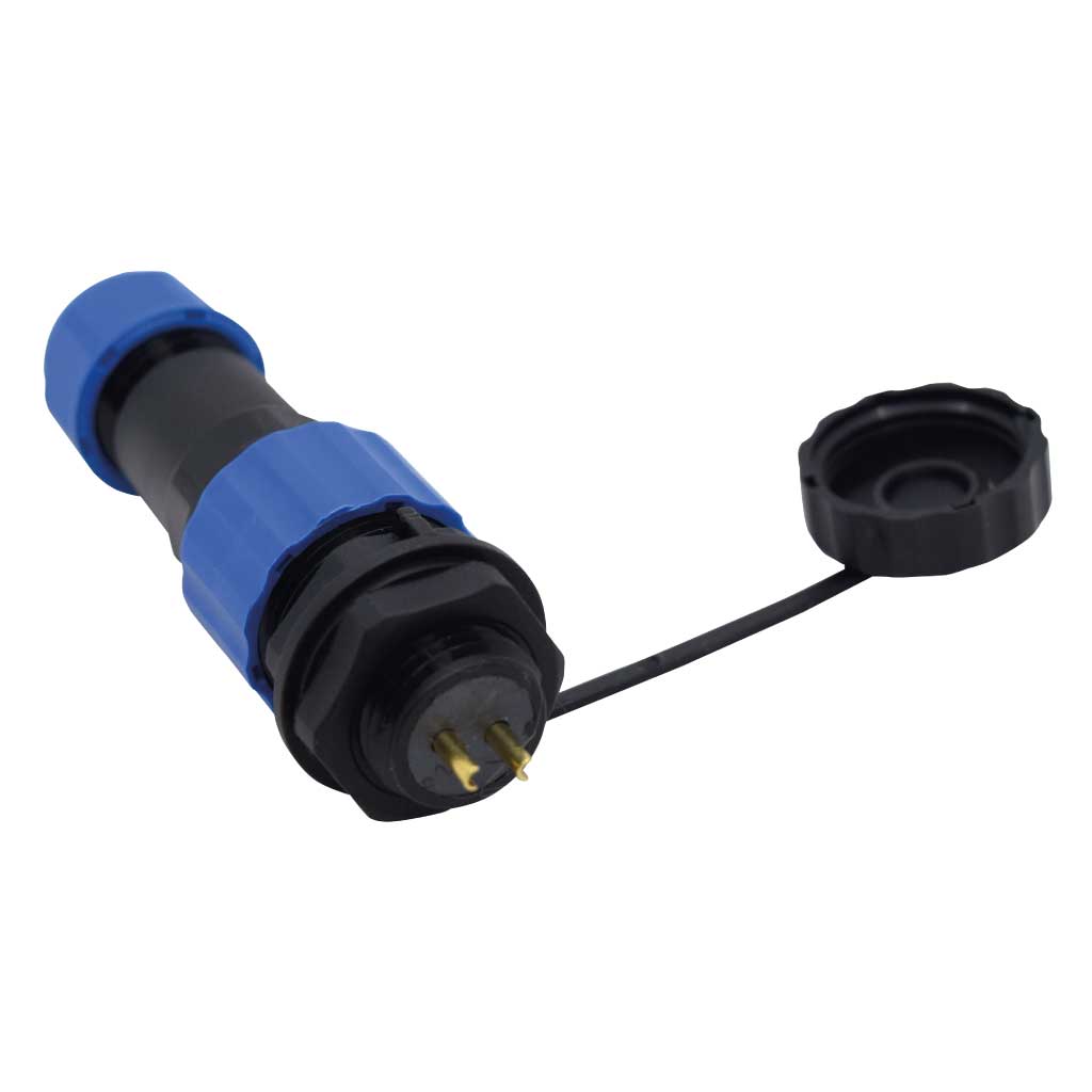 TP-SP16-SP2P — CONECTORES PANEL/RECTO (PAR) 2 PIN, IMPERMEABLES IP68 ...