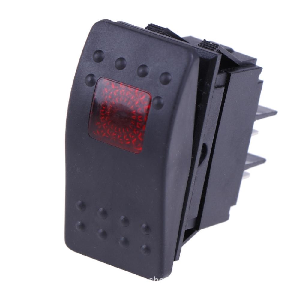 TP-ASR — SWITCH AUTOMOTRIZ ROJO 12V/20A | Acotron Electrónica Industrial